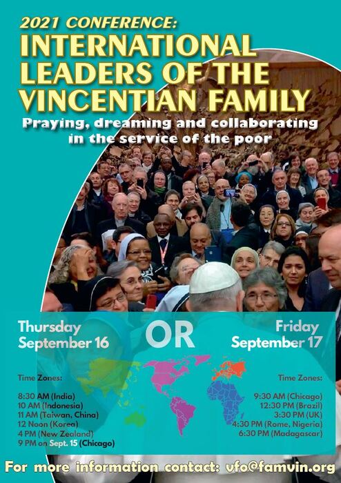 2021 Conference: International Leaders of the Vincentian Family :: USG ...
