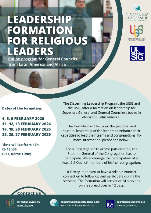 Leadership Formation for Religious Leaders :: USG - Unione Superiori ...